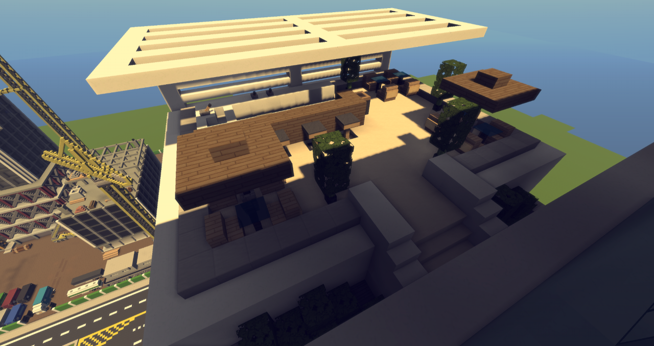 Modern office tower | Minetech Tower Minecraft Map