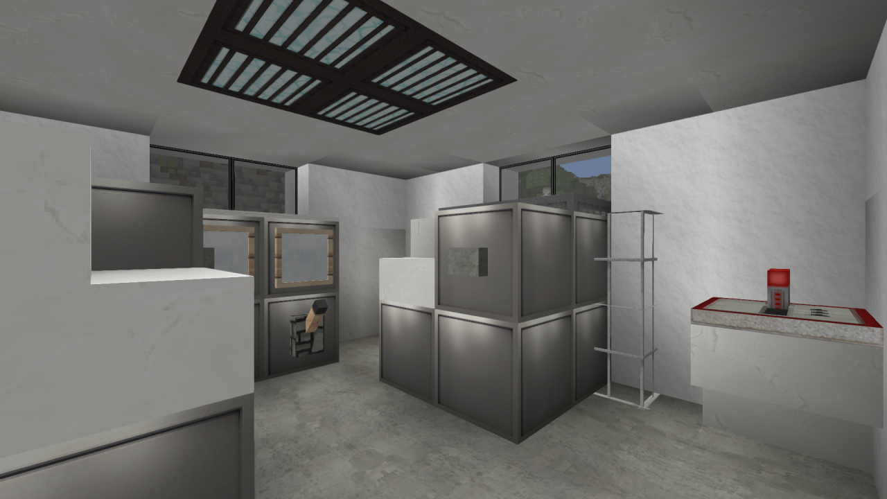 Minecraft Solar Power Plant and Wind Turbines Minecraft Map