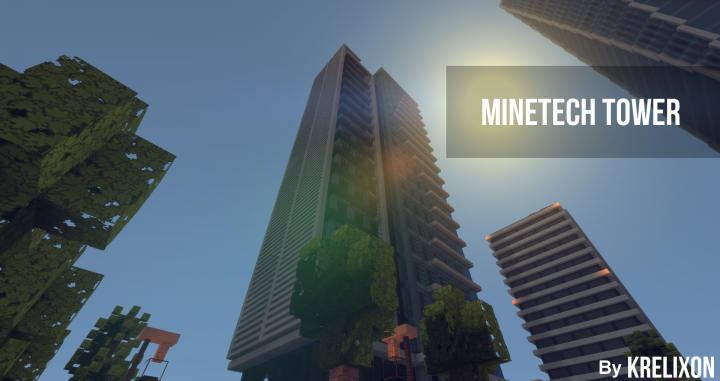 Modern office tower | Minetech Tower Minecraft Map