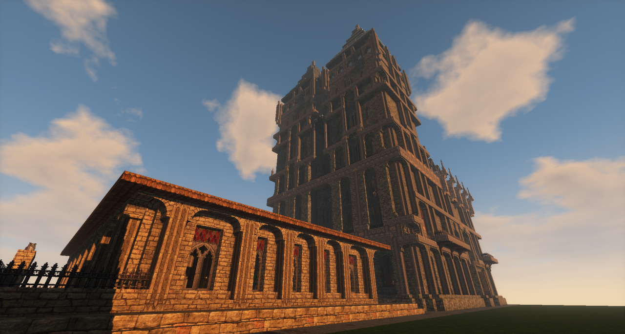 Cathedral and Monastery Minecraft Map