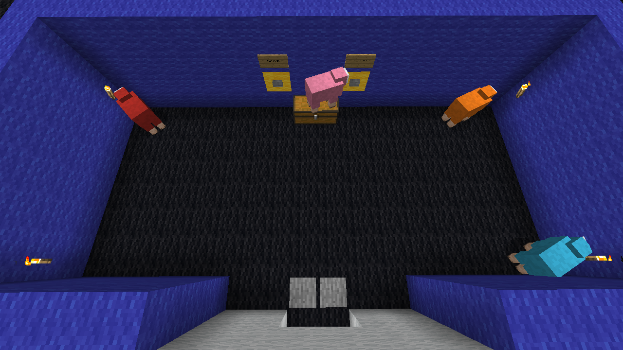 Pac-Man Hide and Seek Minecraft Map