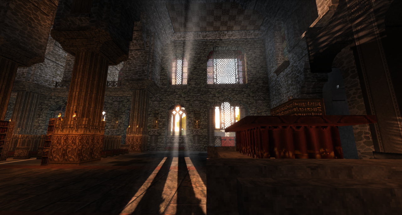 Cathedral and Monastery Minecraft Map