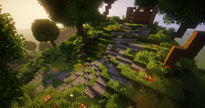Large survival server spawn Minecraft Map