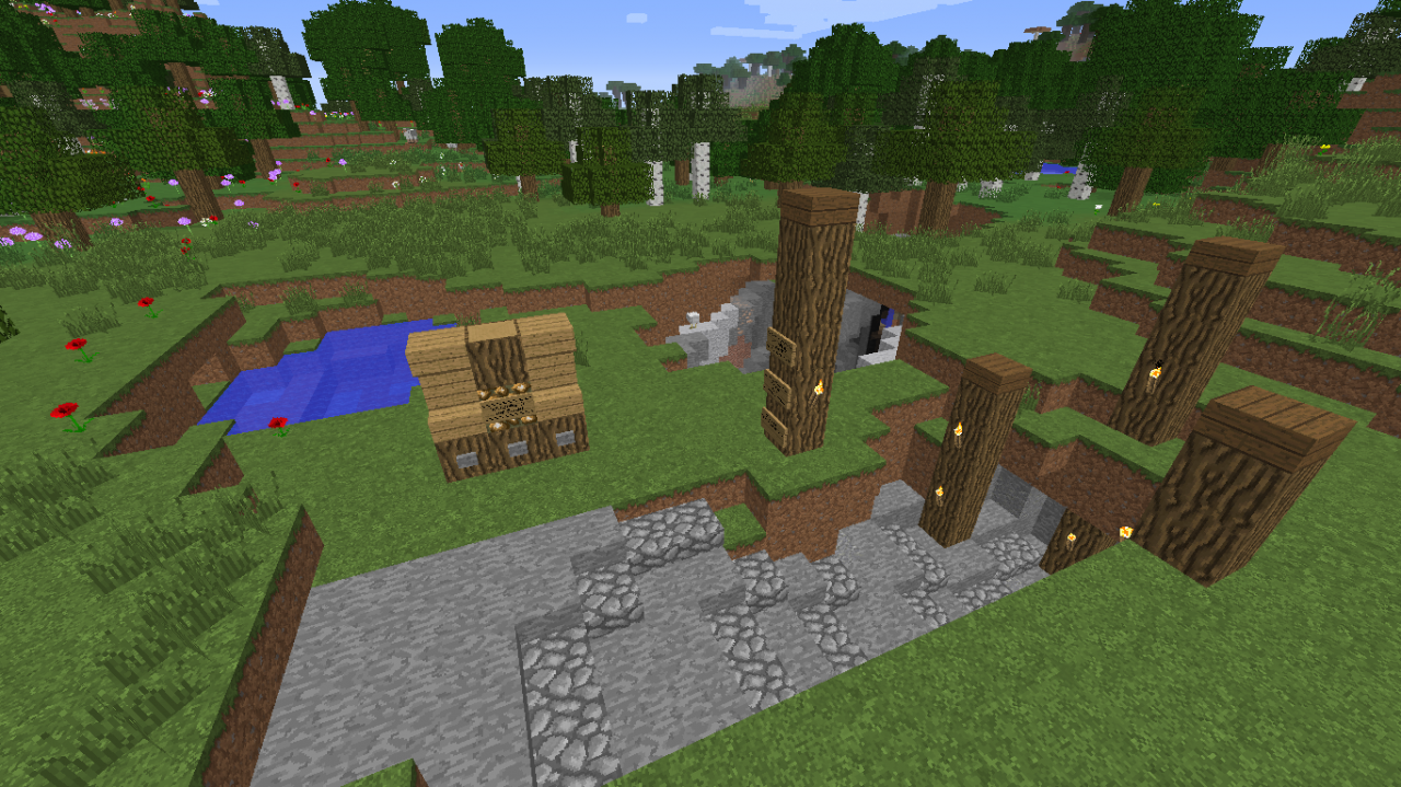 Ravine Town Minecraft Map