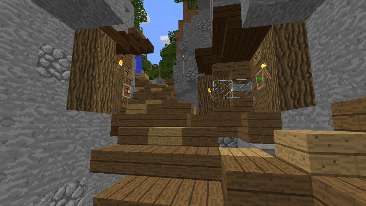 Ravine Town Minecraft Map