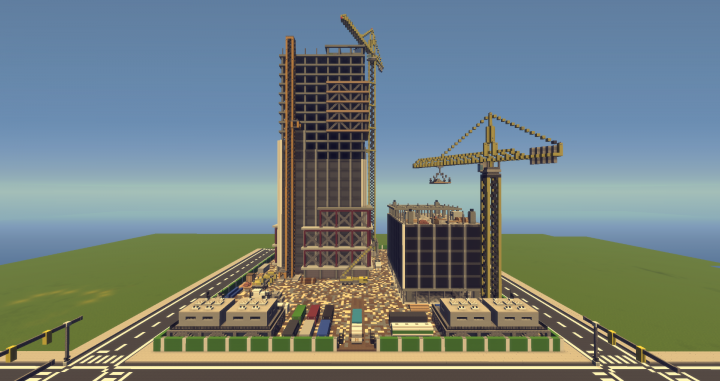 Construction site Minecraft Map