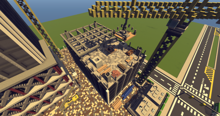 Construction site Minecraft Map