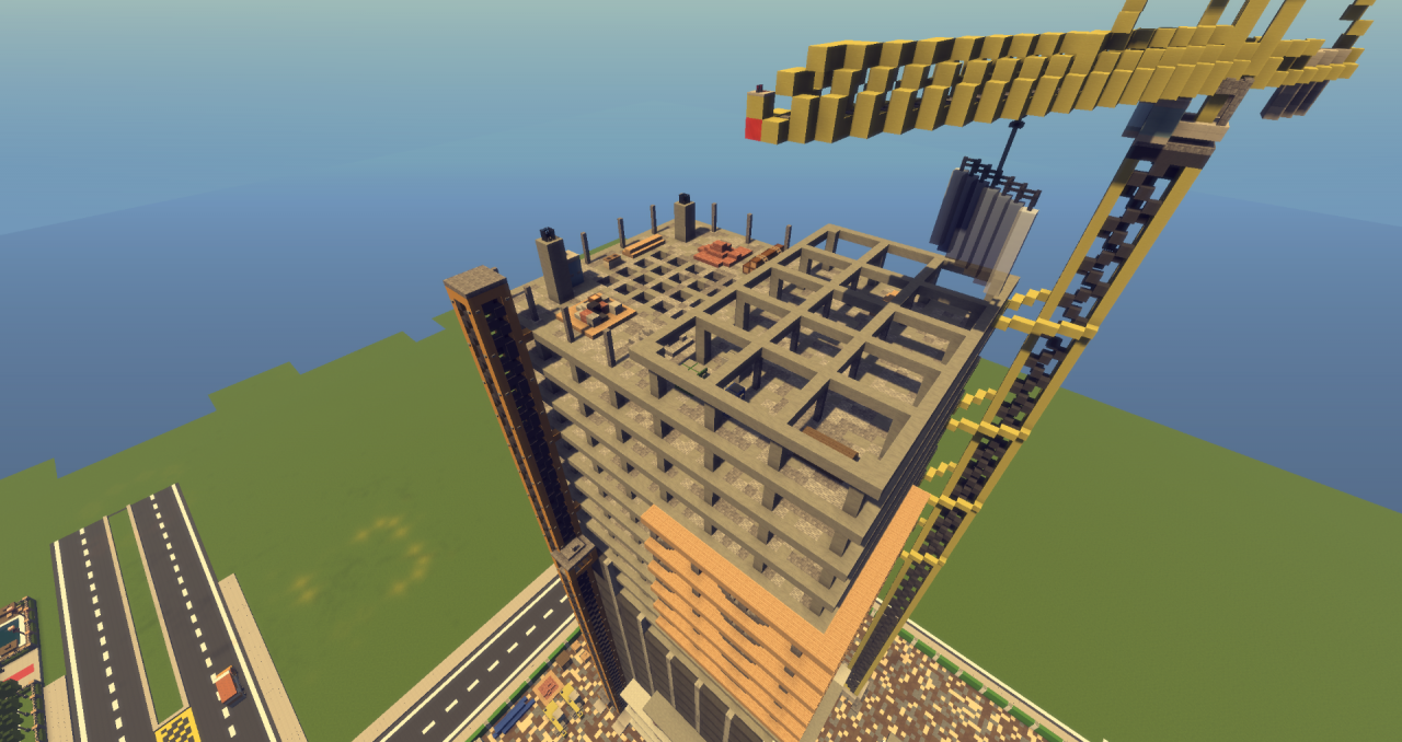 Construction site Minecraft Map