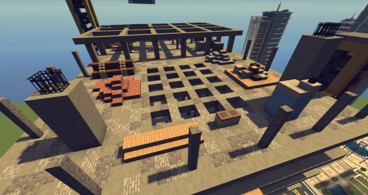 Construction site Minecraft Map