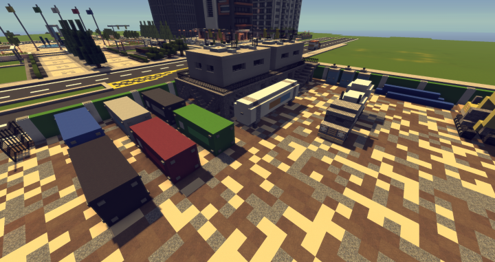 Construction site Minecraft Map