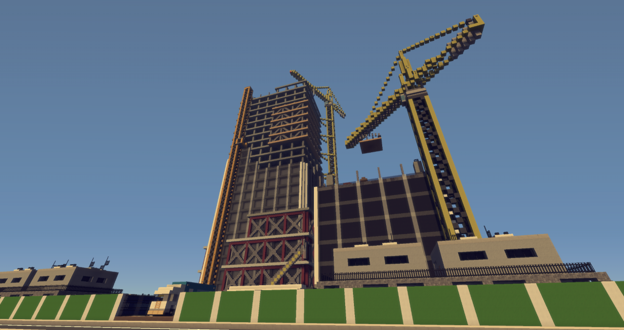 Construction site Minecraft Map