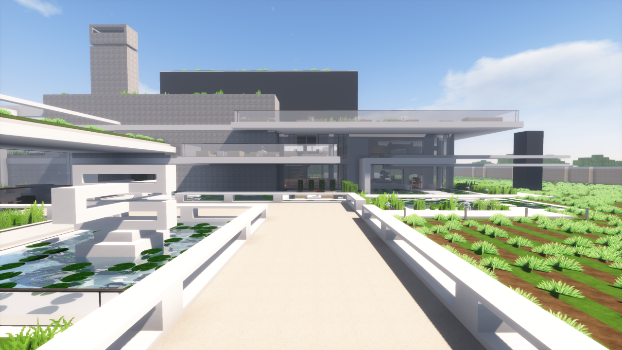 Modern Lake House (Finished! w/ Download) Minecraft Map