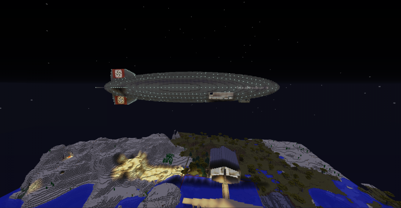 The Hindenburg Minecraft Map