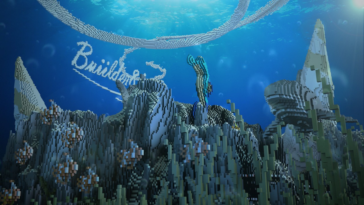 The ocean floor.🌊 Minecraft Map