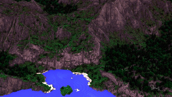 The mountains of spring | Download | Minecraft Map