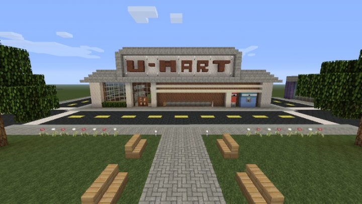 U-Mart Minecraft Map
