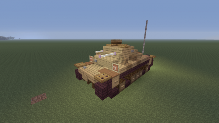 Girls und Panzer, Panzer II Ausf.F Nishizumi family version Minecraft Map