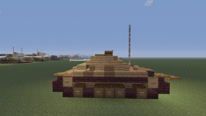 Girls und Panzer, Panzer II Ausf.F Nishizumi family version Minecraft Map