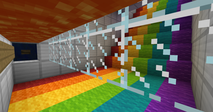 RAINBOW RUN [GAME] Minecraft Map