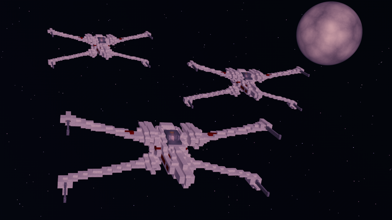 Little Star Wars Ships Minecraft Map
