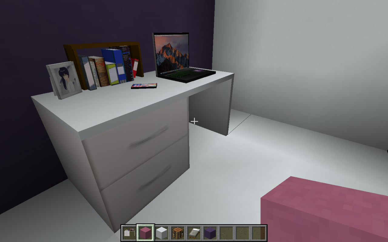 Insta-realistic decorations *sample* Minecraft Map