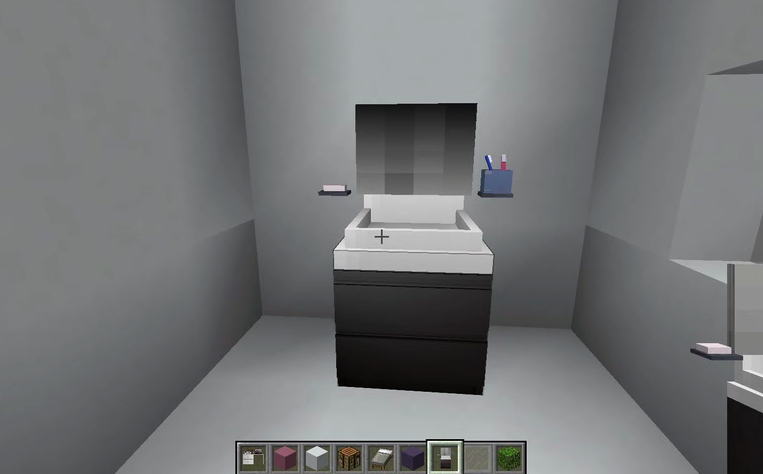 Insta-realistic decorations *sample* Minecraft Map