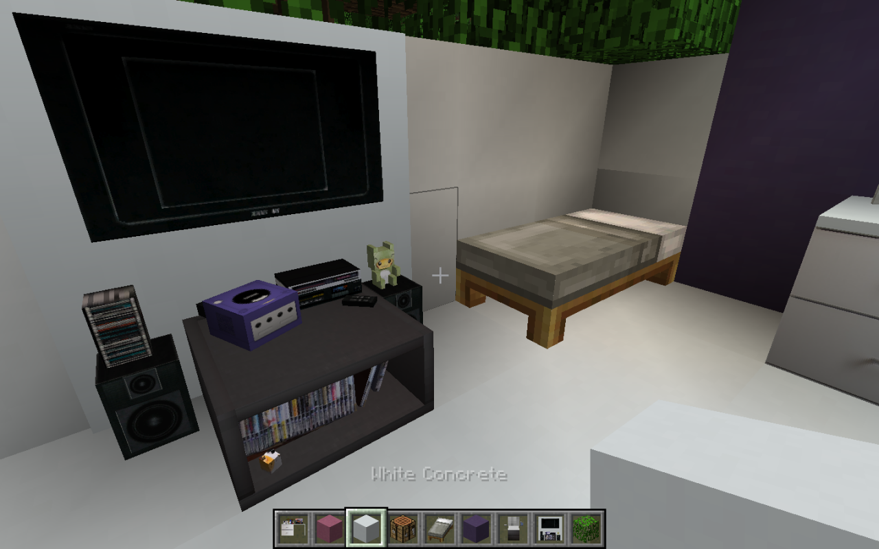 Insta-realistic decorations *sample* Minecraft Map