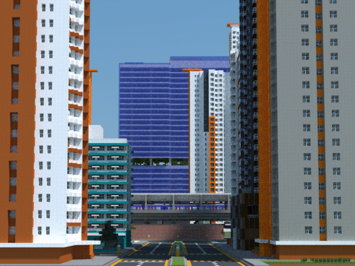 Exchange Tower, Hong Kong Minecraft Map