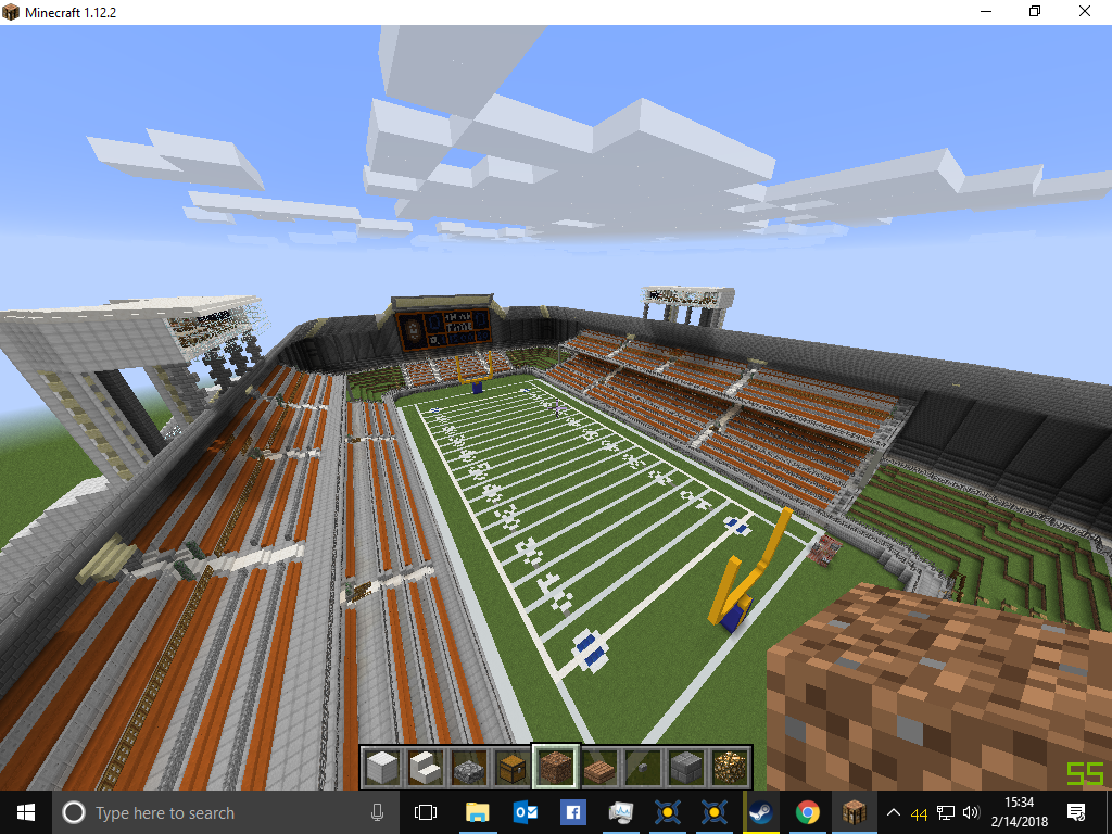 Football Stadium Minecraft Map