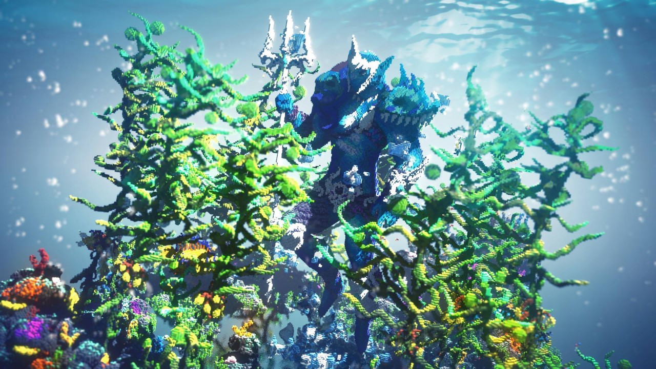 Under the lagoon Minecraft Map