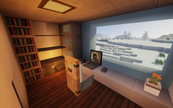 Modern Northern House Minecraft Map