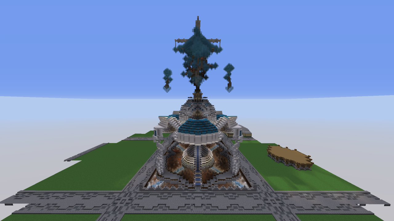 The Blue Tower Minecraft Map