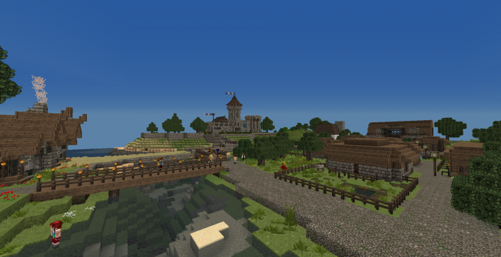 Coastal City Minecraft Map