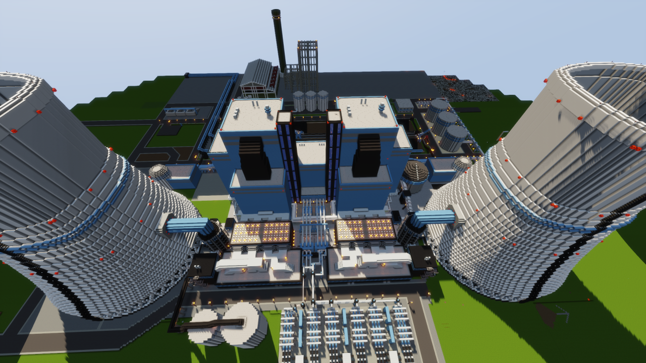 Minecraft Coal Power Plant Minecraft Map