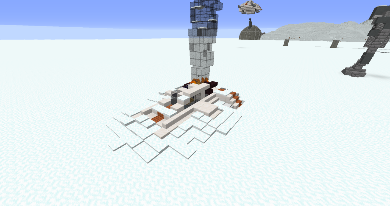 Battle of Hoth Map Minecraft Map