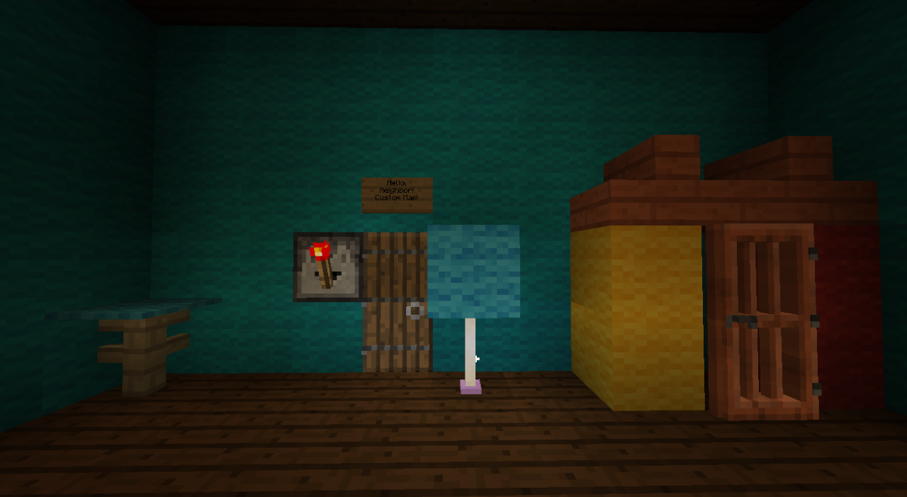 Minecraft Hello Neighbor Custom House Minecraft Map