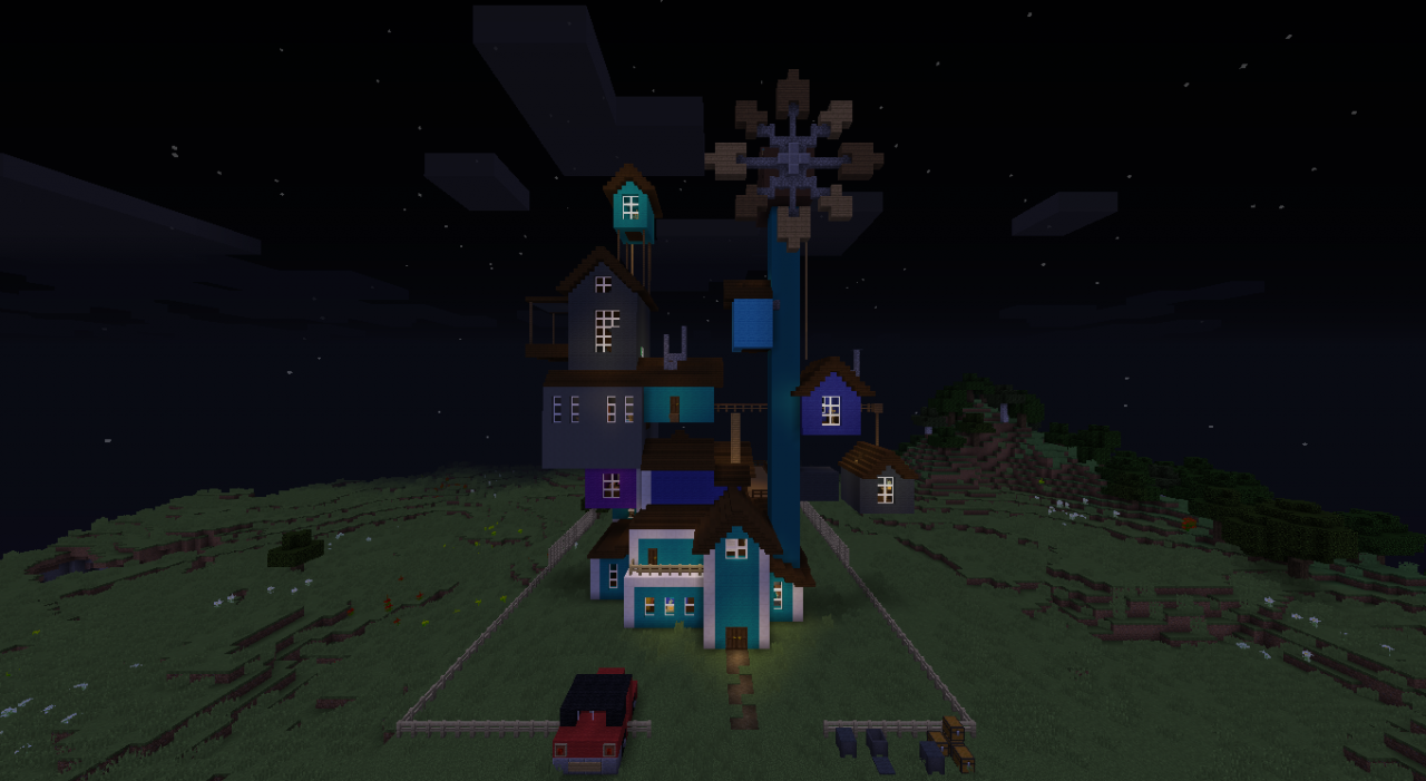 Minecraft Hello Neighbor Custom House Minecraft Map