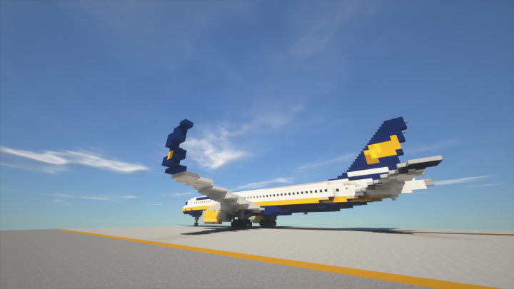 Avteam Boeing 757-200 Minecraft Map