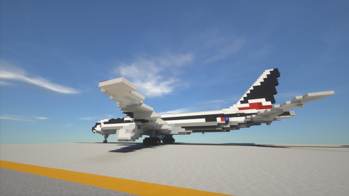 Avteam Boeing 757-200 Minecraft Map