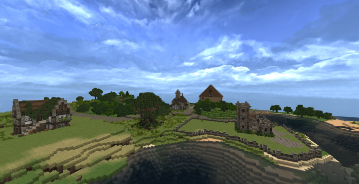 Coastal City Minecraft Map