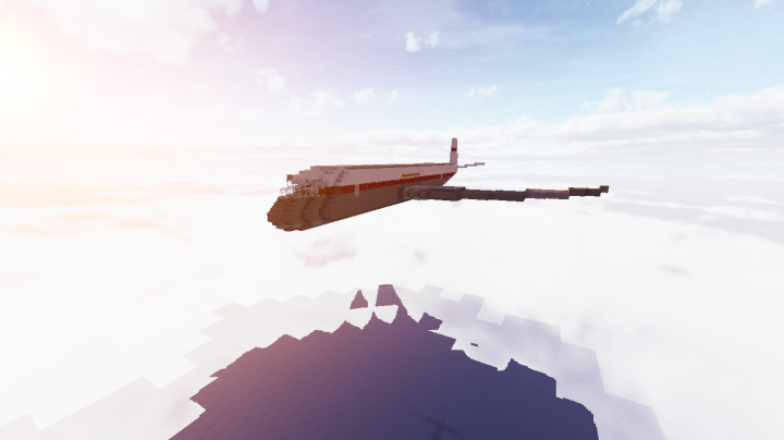 DE Havilland Comet Canadian Pacific Air Minecraft Map
