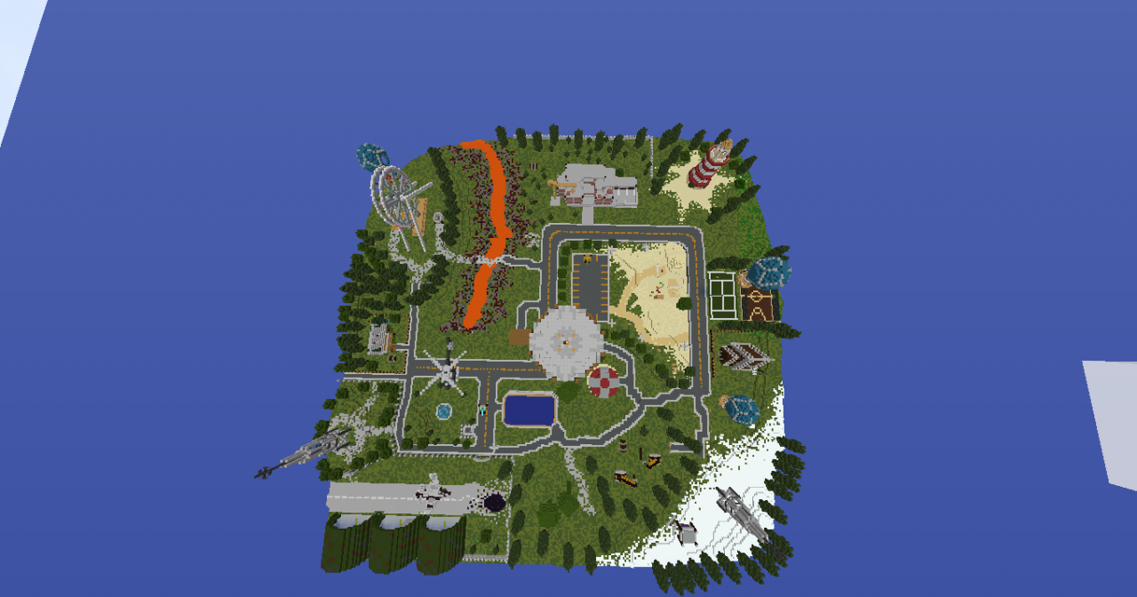GFGamer Network SGFFA Map Minecraft Map