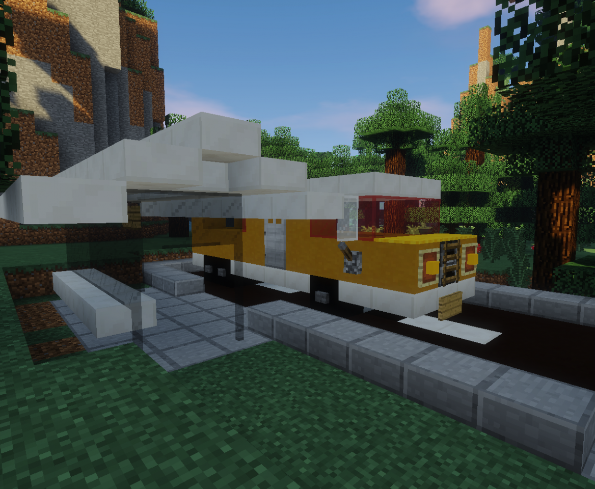 School Bus Minecraft Map