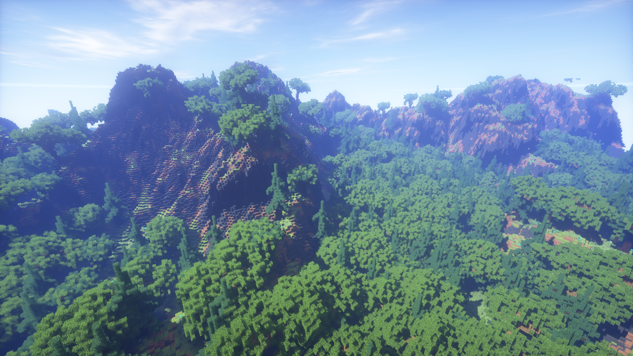 A Forest Landscape | Survival Map 2000X2000 Minecraft Map
