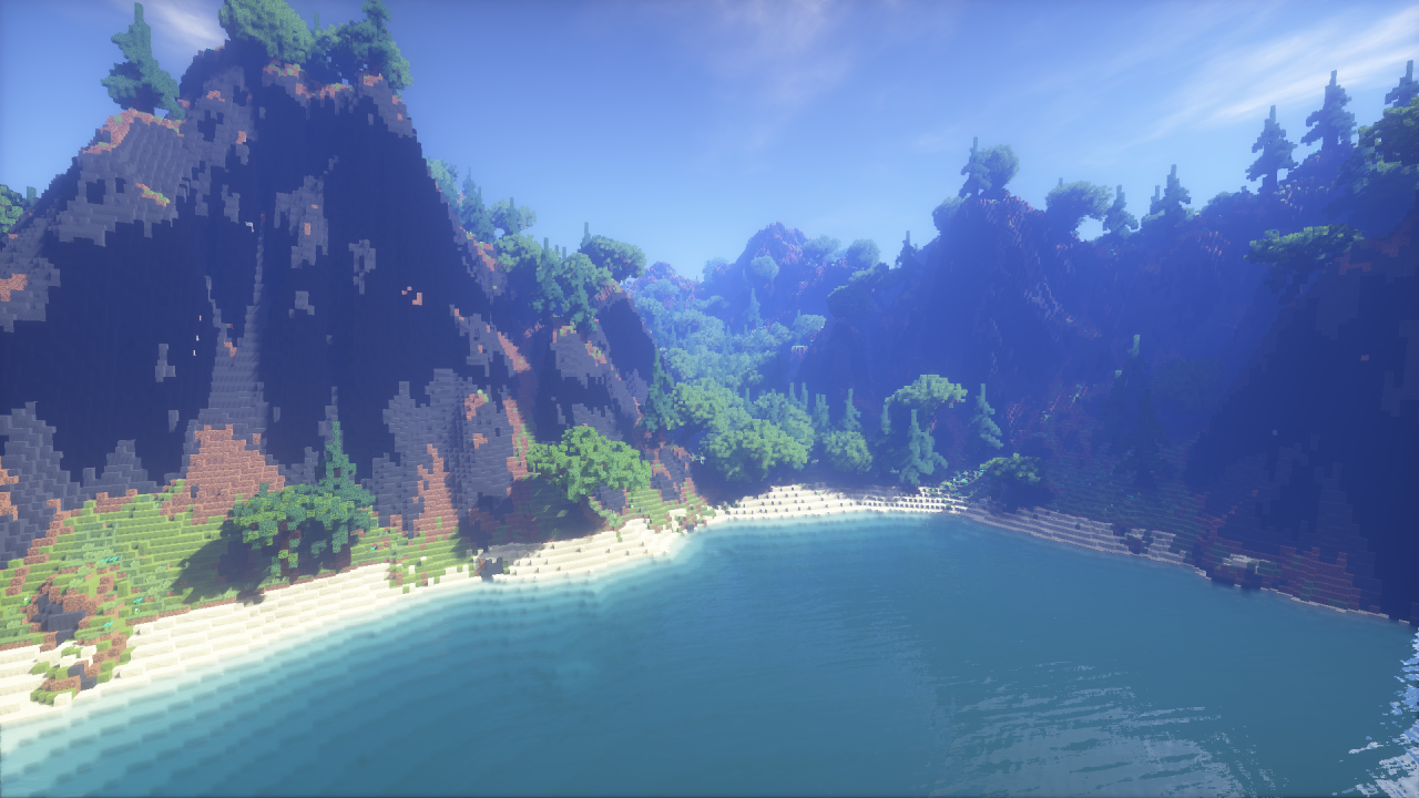 A Forest Landscape | Survival Map 2000X2000 Minecraft Map