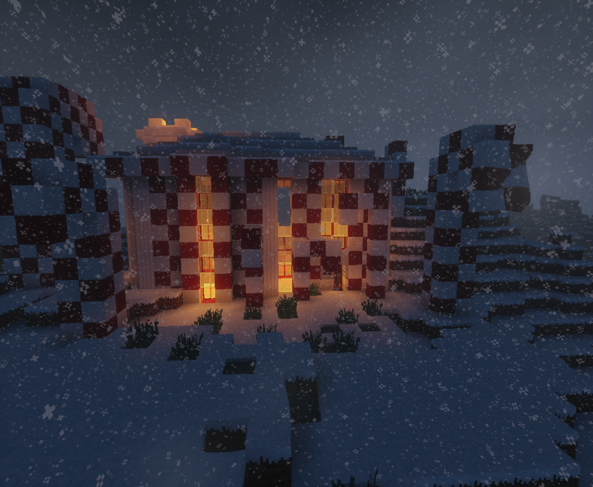 New year house Minecraft Map