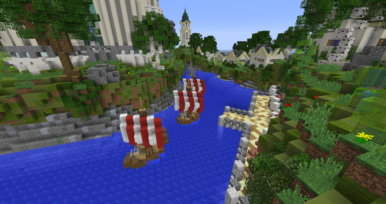 Spawn for Creative Minecraft Map