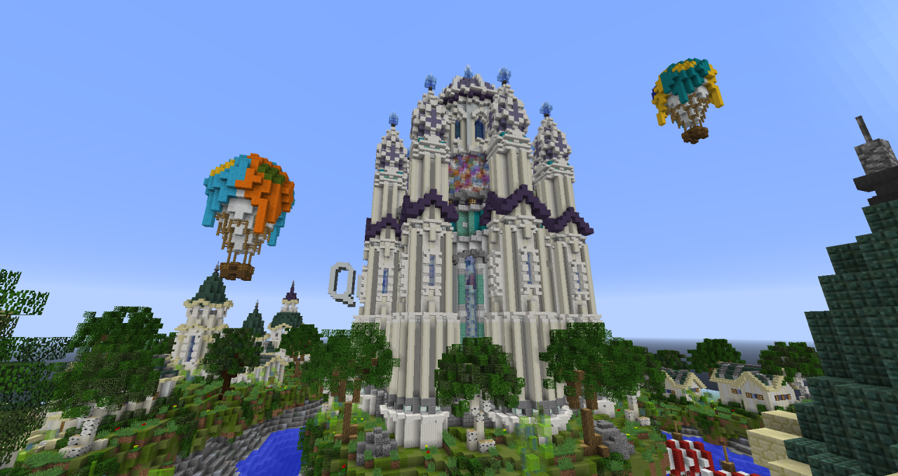 Spawn for Creative Minecraft Map