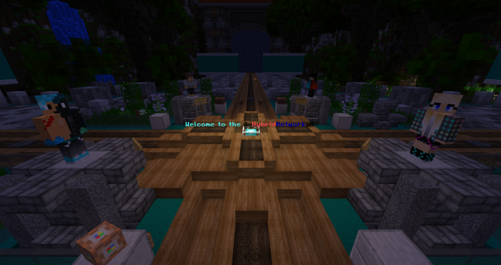 Hybrid Network 1.8-1.12 (Need Staff) Minecraft Server