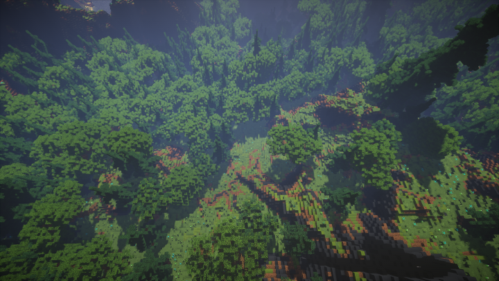 A Forest Landscape | Survival Map 2000X2000 Minecraft Map